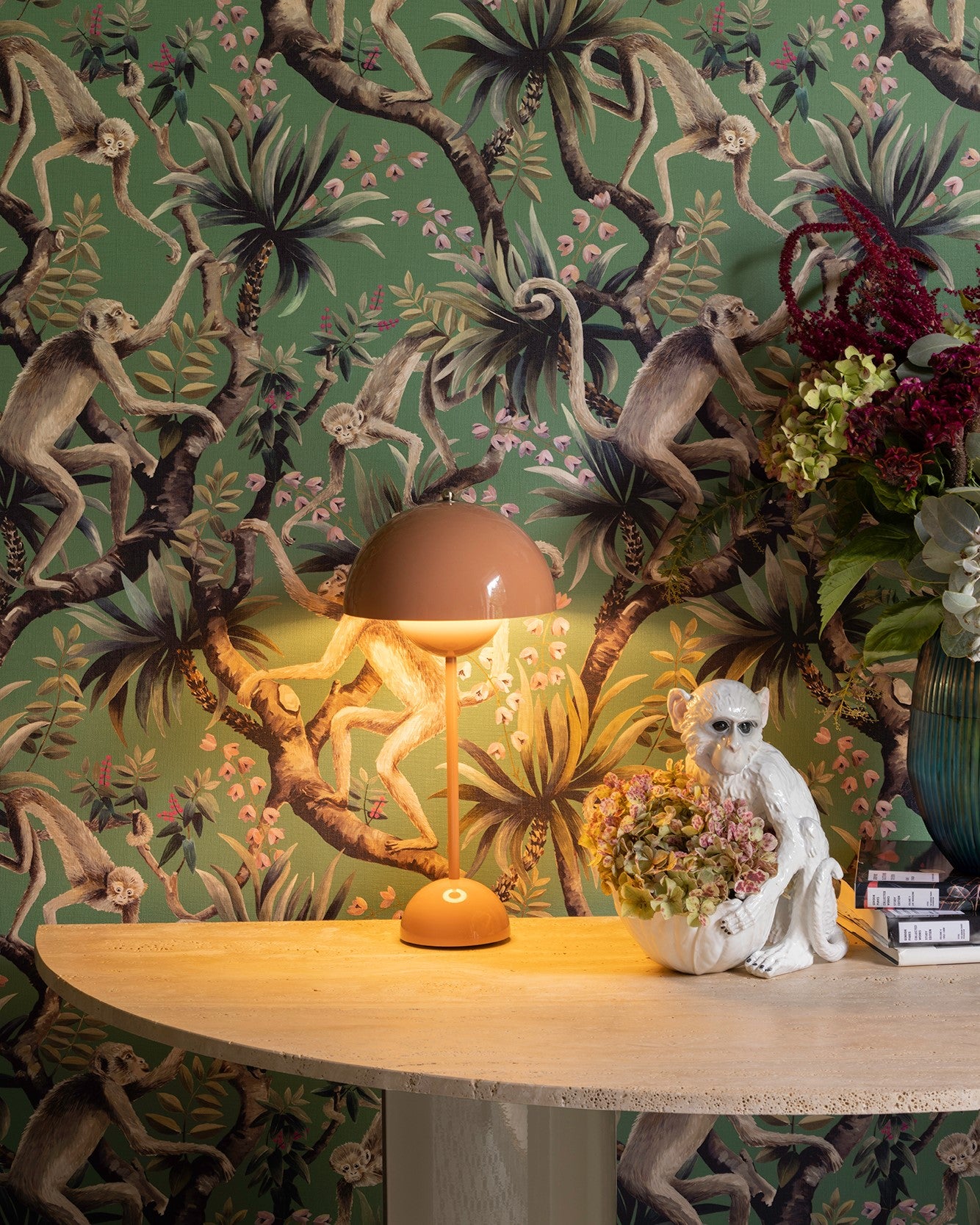 monkey jungle wallpaper