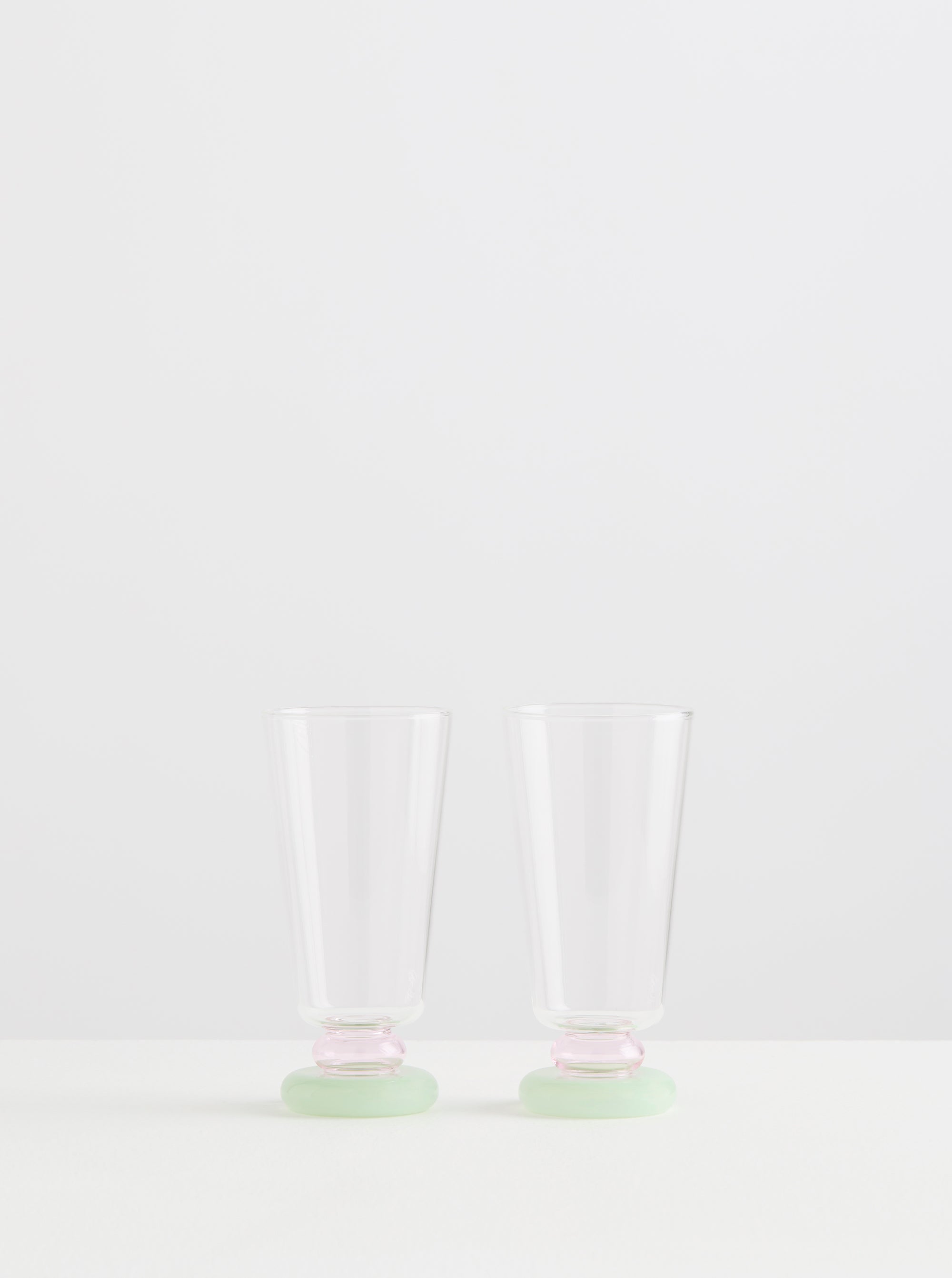 2 DÉCO COCKTAIL GLASSES
